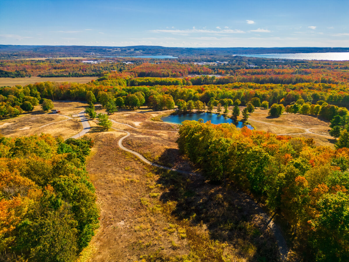Fall Color Views and Lookout Points - Petoskey Area