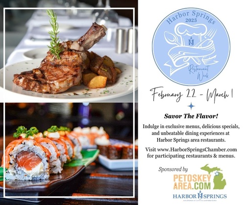 Harbor Springs Spring Restaurant Week 2025 - Petoskey Area