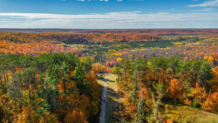 Fall Color Views and Lookout Points - Petoskey Area